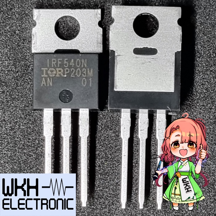 Jual ORIGINAL IRF540 IRF 540 IRF540N IRF 540 N TRANSISTOR MOSFET | Shopee Indonesia