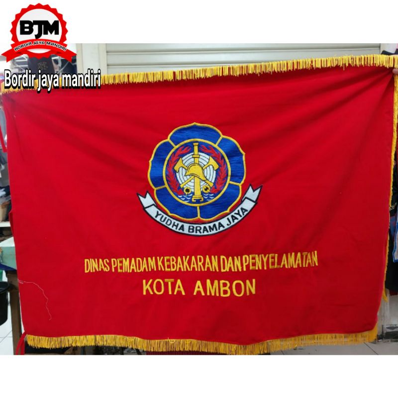Jual Bendera Pataka pemadam kebakaran(DAMKAR) | Shopee Indonesia