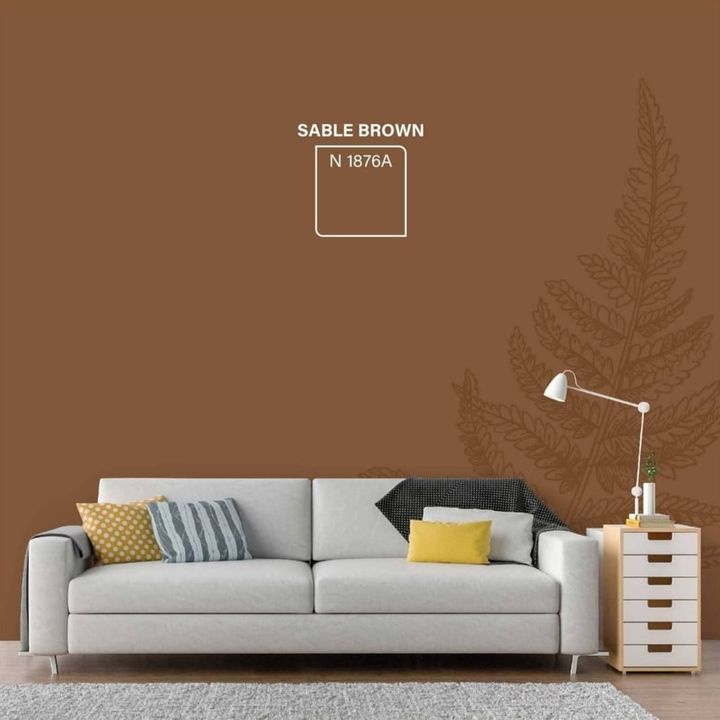 Jual CAT TEMBOK INTERIOR DAN EKSTERIOR NIPPON PAINT - SABLE BROWN ...