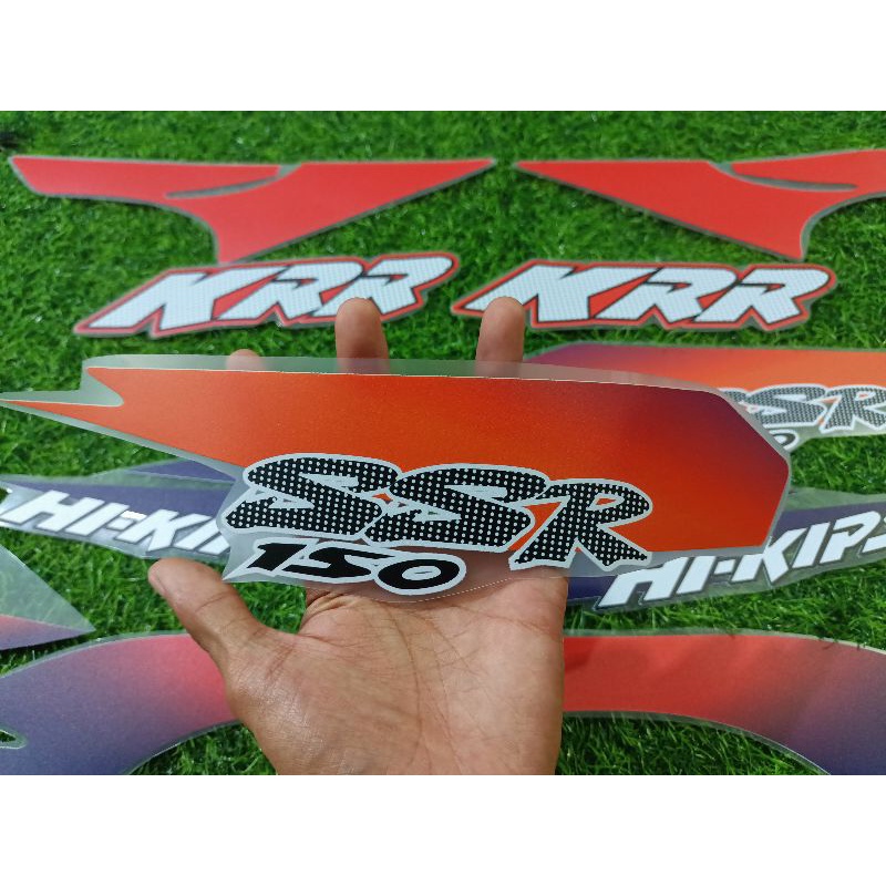 Jual STRIPPING TRANSPARAN NINJA KRR KIPS SSR 150 CC | Shopee Indonesia