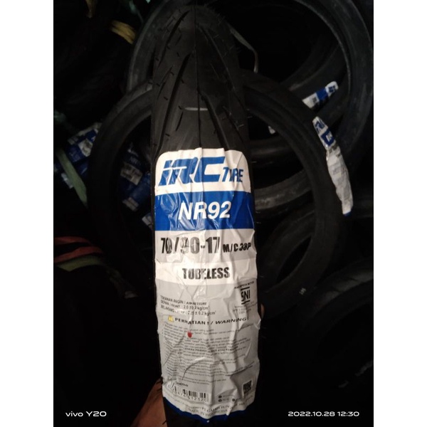 Jual Ban Tubless IRC Tipe NR92 | Shopee Indonesia