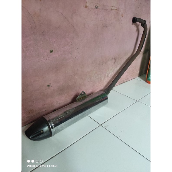 Jual KNALPOT STANDAR SATRIA FU 150 ORI COPOTAN | Shopee Indonesia