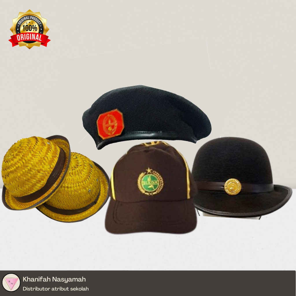 Jual KHANIFAH - TOPI PRAMUKA SIAGA | PENGGALANG | PENEGAK | TOPI BONI ...
