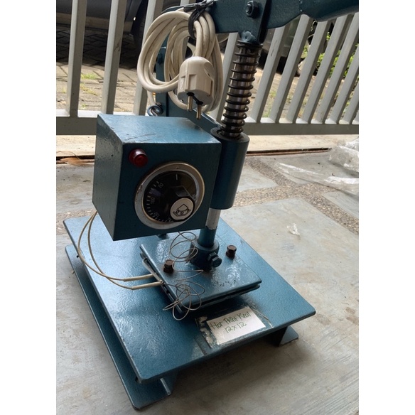 Jual Mesin Press Hotprint Hotstamp Embosse 12x12cm | Shopee Indonesia