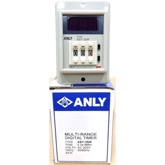 Jual ASY-3SM AC 220VAC - MULTI RANGE DIGITAL TIMER ANLY | Shopee Indonesia
