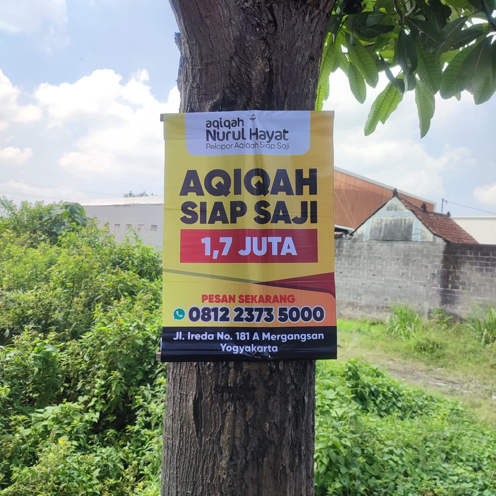 Jual CETAK BANNER POHON - BANNER RONTEK PINGGIR JALAN - ROUNTAG BANNER ...