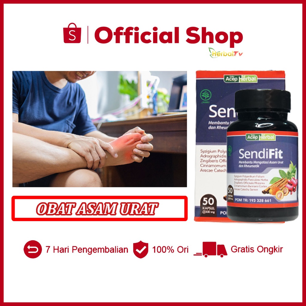 Jual Obat Asam Urat Rematik Osteoporosis Saraf Kejepit Syaraf Terjepit ...