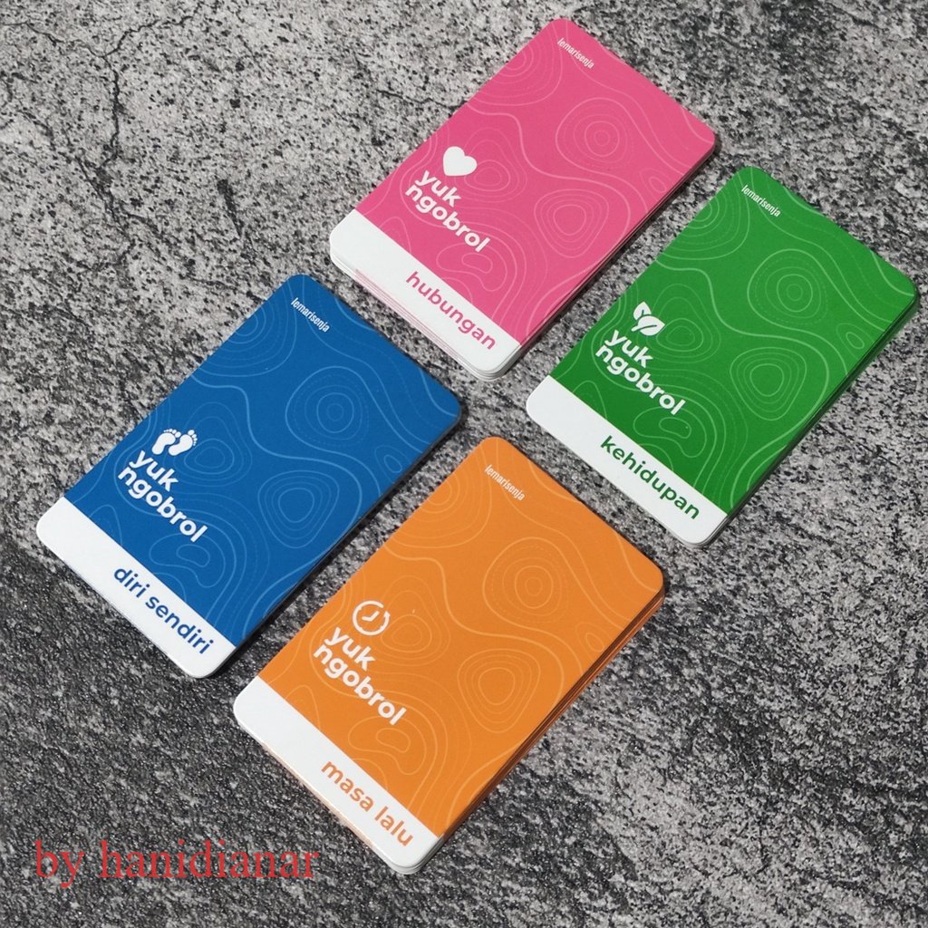 Jual BARU READY BANYAK - Kartu Permainan - Yuk Ngobrol edisi pertama ...