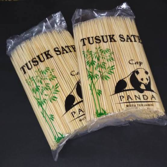 Jual Tusuk sate Cap Panda, Tusuk Sosis, bahan lidi 500g | Shopee Indonesia