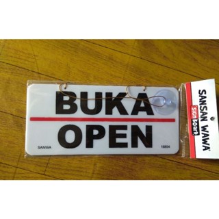 Jual AKRILIK SIGN BUKA(OPEN), TUTUP(CLOSE) | Shopee Indonesia