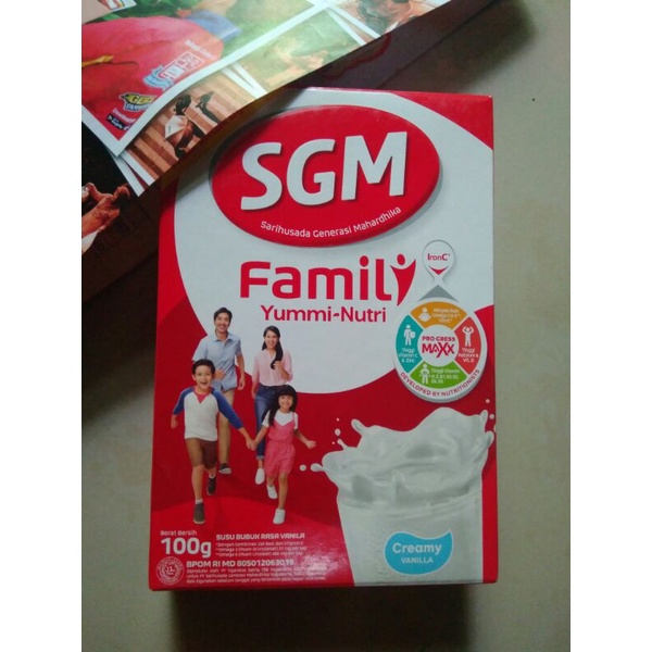 Jual SGM Family Yummi-Nutri 100grm SAMPEL | Shopee Indonesia