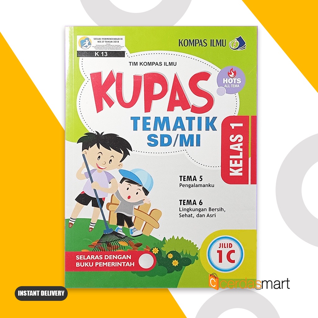 Jual BUKU PELAJARAN SD KUPAS TEMATIK SD MI KELAS 1 JILID 1C | Shopee ...