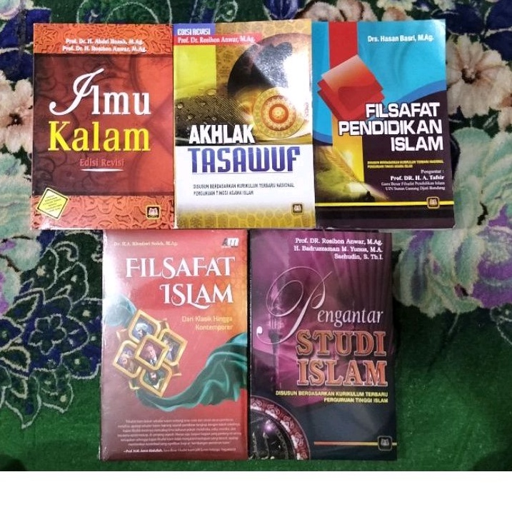 Jual BUKU ILMU KALAM AKHLAK TASAWUF FILSAFAT PENDIDIKAN ISLAM FILSAFAT ...