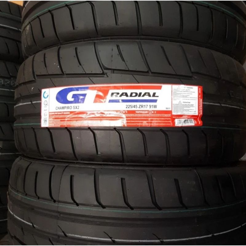 Jual Ban GT Radial Champiro SX2 225/45/R17 semi slick | Shopee Indonesia