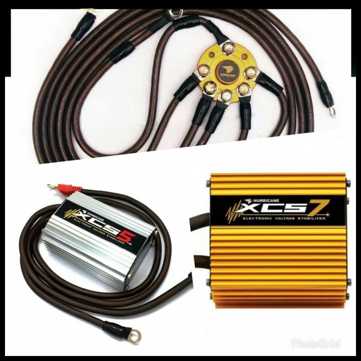Jual Hurricane Xcs 7 + Xcs 5 + Grounding Wire Origrnsi Xcs7 Xcs5 Twin ...