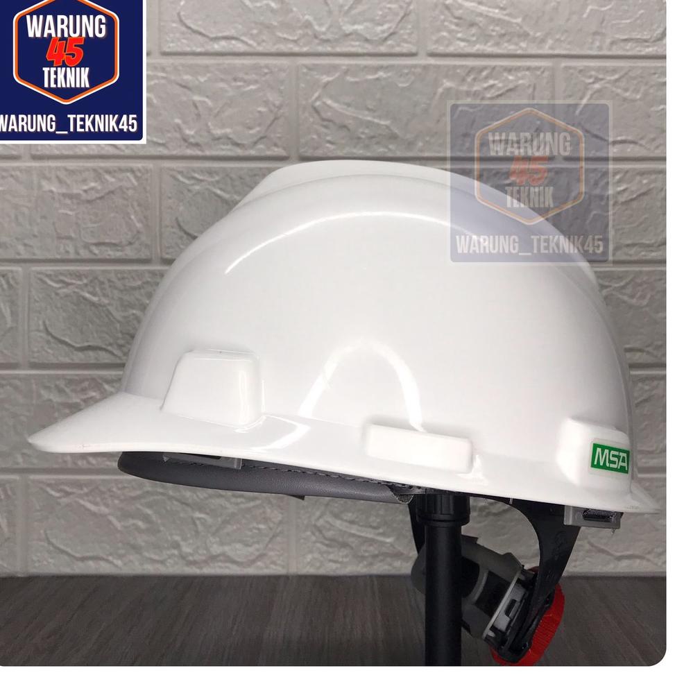 Jual HELM PROYEK SAFETY V GUARD MERK MSA SNI LOKAL SUSPENSI FAACK FAAK ...