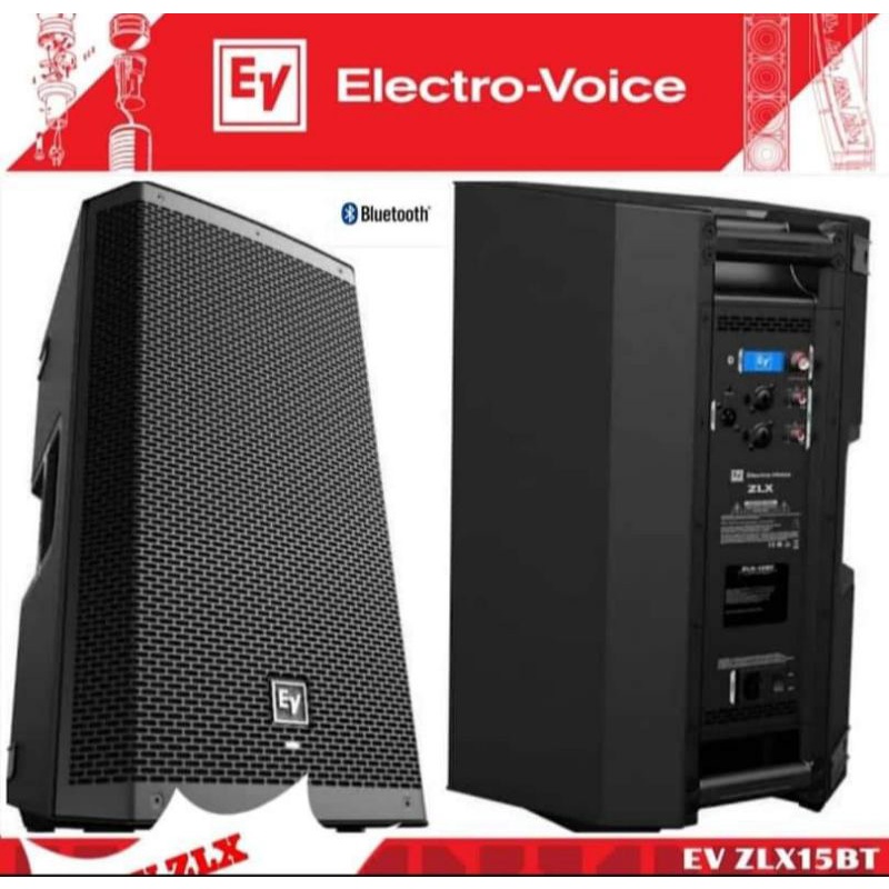 Jual SPEAKER AKTIF ELECTRO VOICE ZLX 15BT ORIGINAL SPEAKER EV ZLX 15BT ...