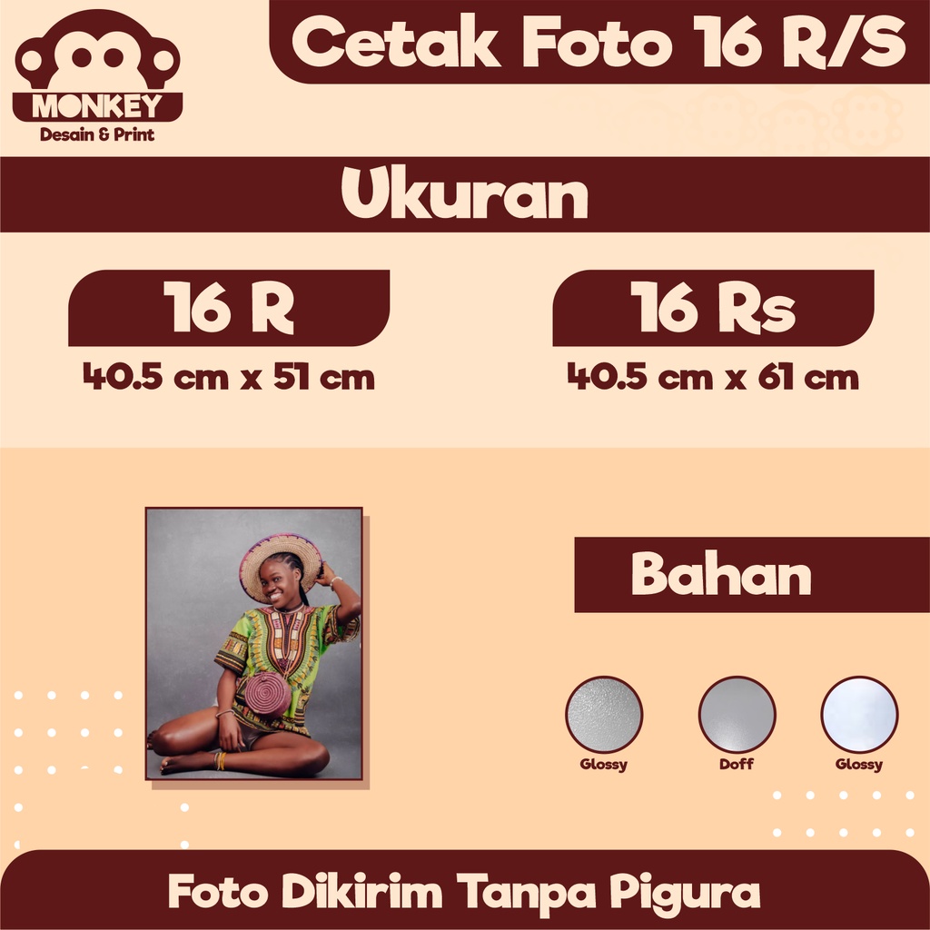 Jual Cetak Foto 16R 16RS BAHAN PREMIUM | SEHARI JADI | Shopee Indonesia