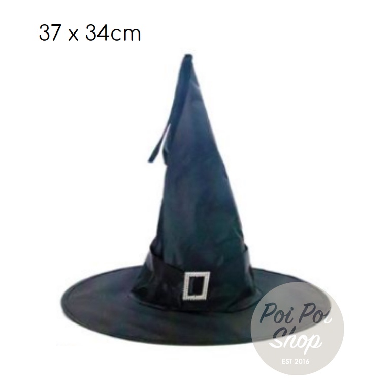 Jual Topi Penyihir Witch Gesper Nenek Sihir Harry Potter Halloween ...