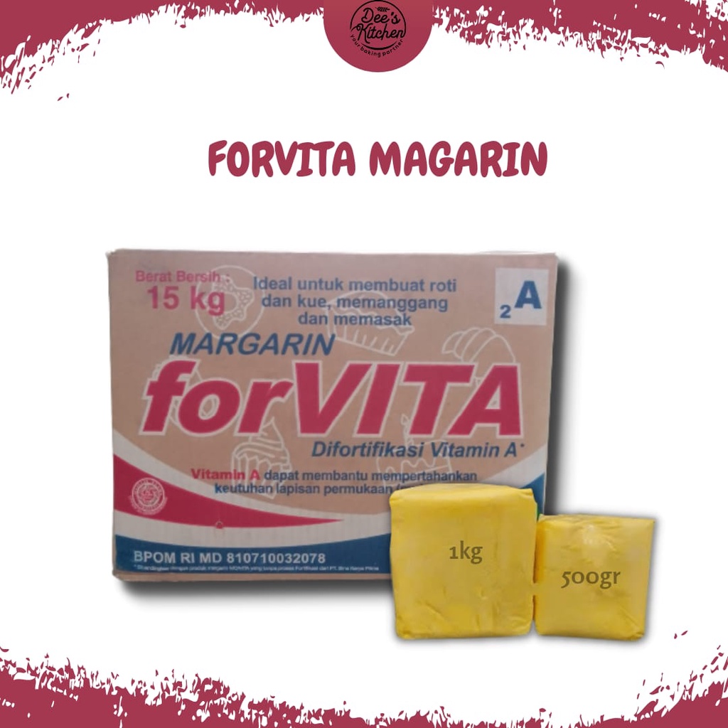 Jual FORVITA Margarine 500gr - (Repack) | Shopee Indonesia