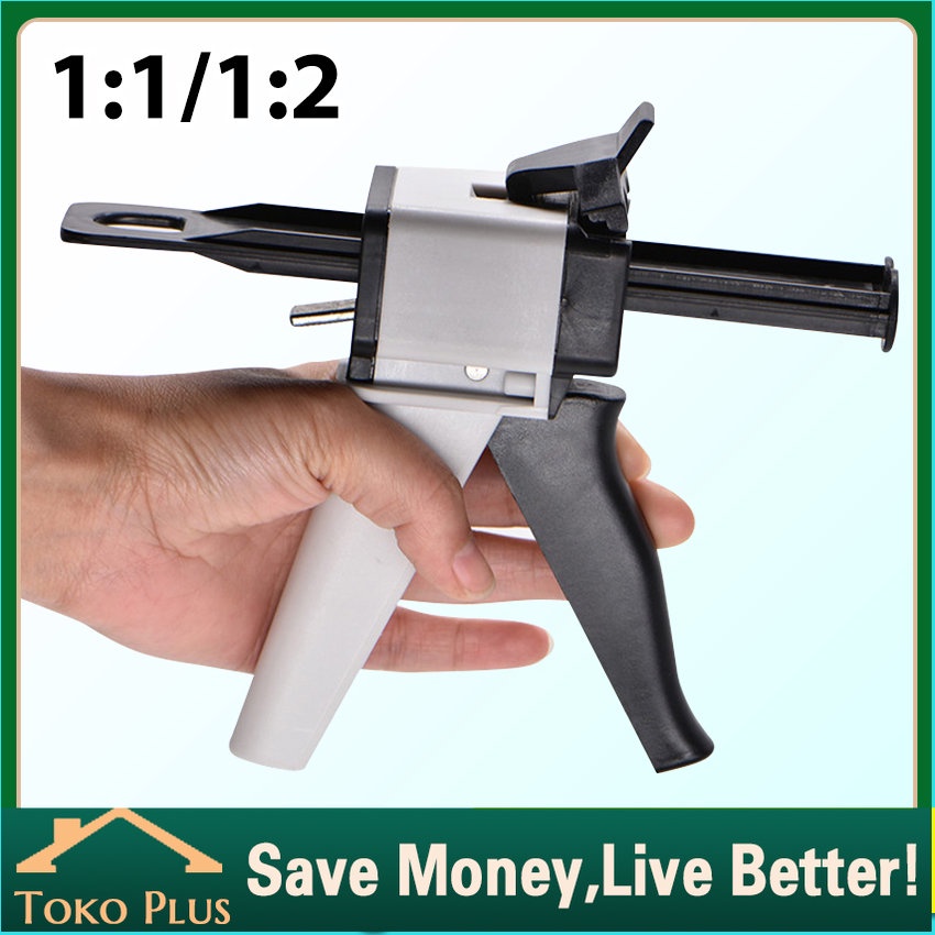 Jual Gun Light Body Dental Dispensing Mixing Gun 1:1 2:1 Cartridge ...