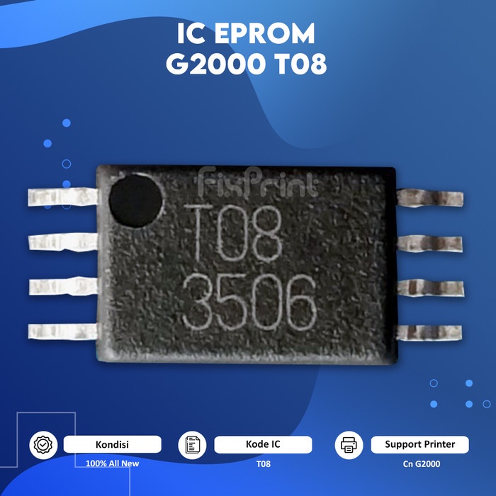 Jual Main Ic Eprom Canon G2000 T08 / T16 Eeprom Reset Mainboard Printer G-2000 | Shopee Indonesia