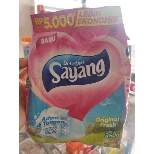 Jual DETERGENT SAYANG KEMASAN EKONOMIS/DETERGENT BUBUK | Shopee Indonesia