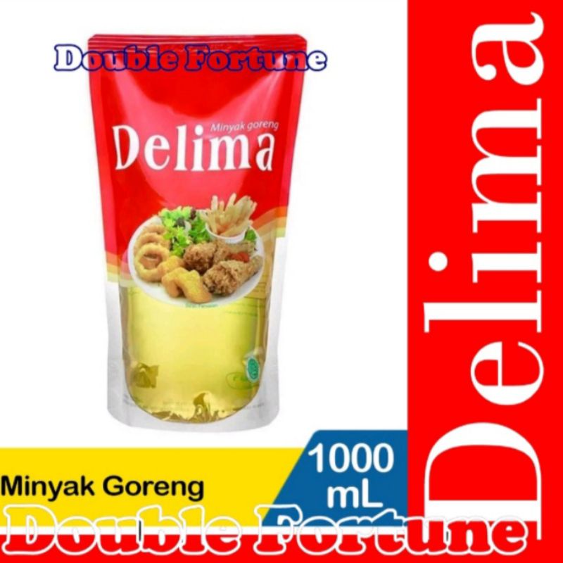 Jual DELIMA MINYAK GORENG SAWIT INDOFOOD 1 LITER | Shopee Indonesia