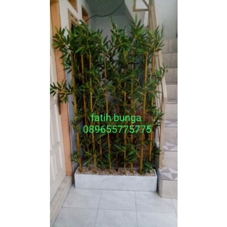 Jual POHON PARTISI /TANQMAN BAMBU/TANAMAN HIAS ARTIFICIAL/BUNGA PLASTIK ...