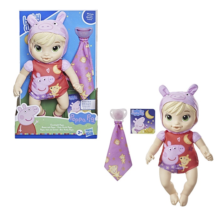 Jual Baby Alive Goodnight Peppa Doll, Peppa Pig Toy Hasbro Ori | Shopee ...
