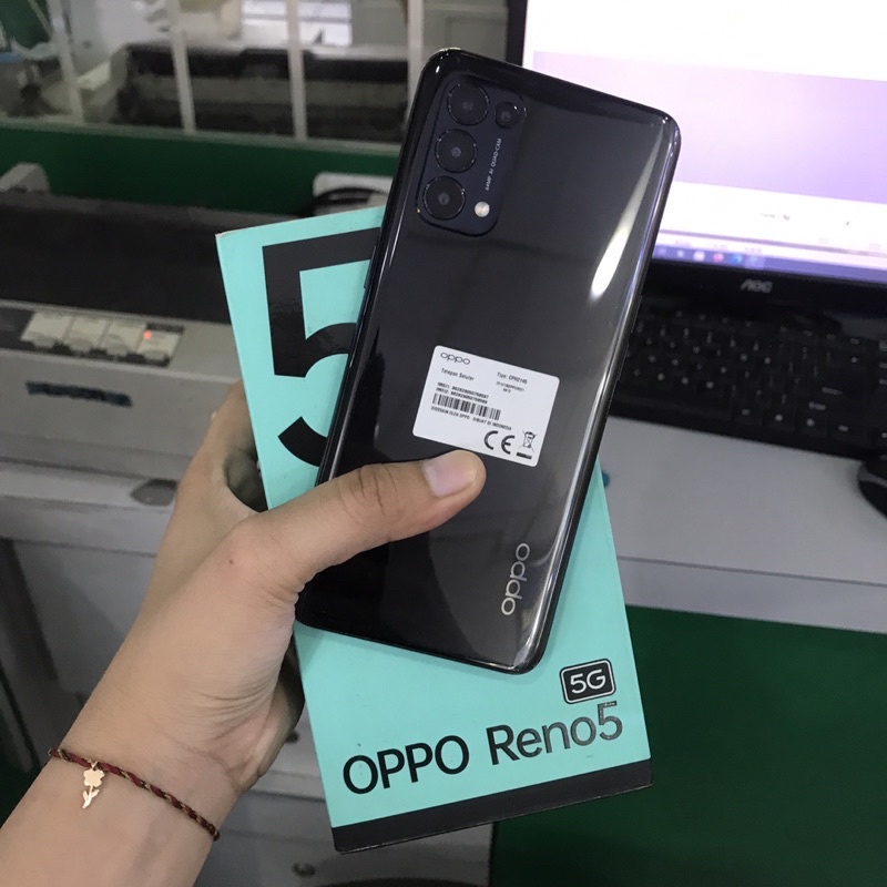 Jual Oppo Reno 5 5g 8/128gb second bekas pakai normal fullset original ...