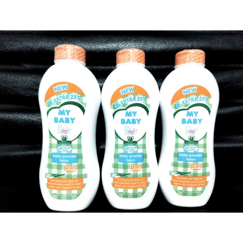 Jual MY BABY baby powder telon netto 100g + extra 25g | Shopee Indonesia