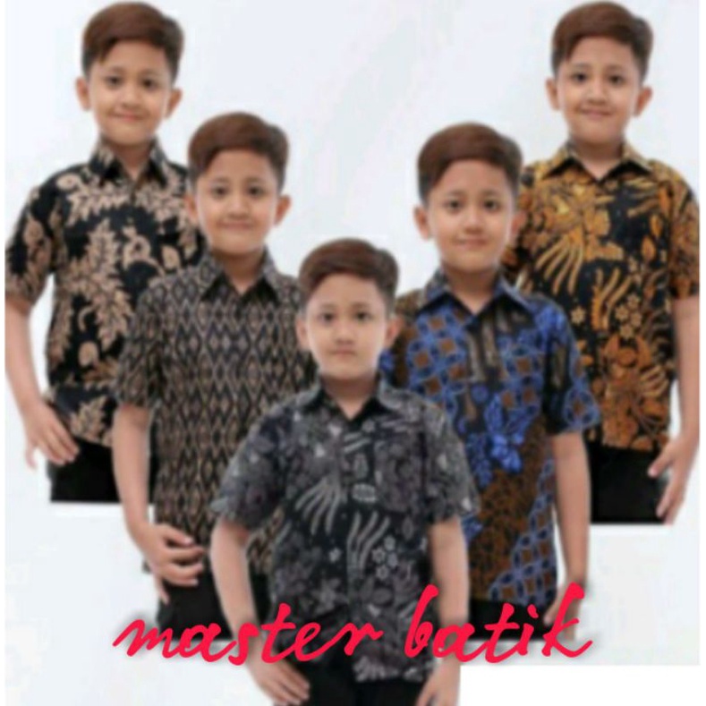Jual Master batik | batik anak | kemeja batik anak | hem batik anak ...