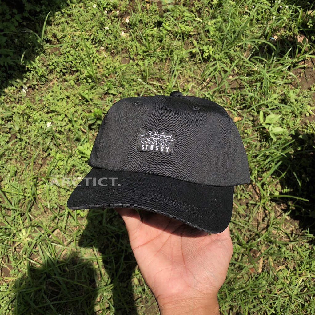 Jual STUSSY SURFMAN LO PRO CAP HAT - BLACK | TOPI STUSSY | Shopee Indonesia