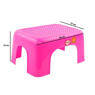 Jual SHINPO 178 Bangku Plastik Sedang 27 x 20 CM Bangku Segi Mundo ...