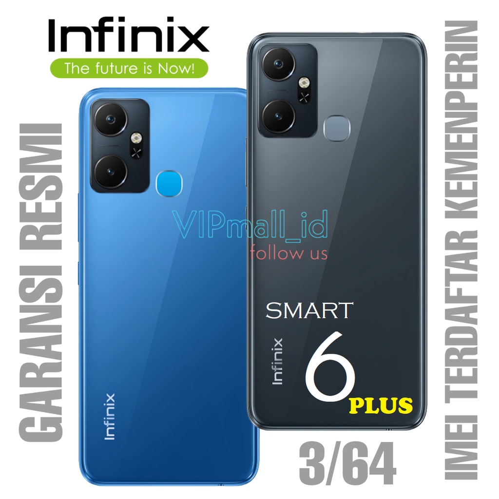 Jual HP INFINIX SMART 6 PLUS 3/64 - GARANSI RESMI - INFINIX SMART6 PLUS ...