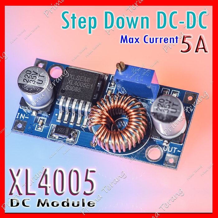 Jual XL4005 5A Step Down DC-DC Adjustable Modul Penurun Tegangan DC XL-4005 | Shopee Indonesia