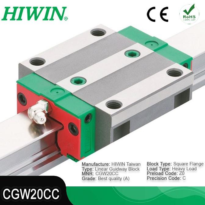 Jual Cgw20Cc Linear Guide Block - Original Hiwin Taiwan | Shopee Indonesia