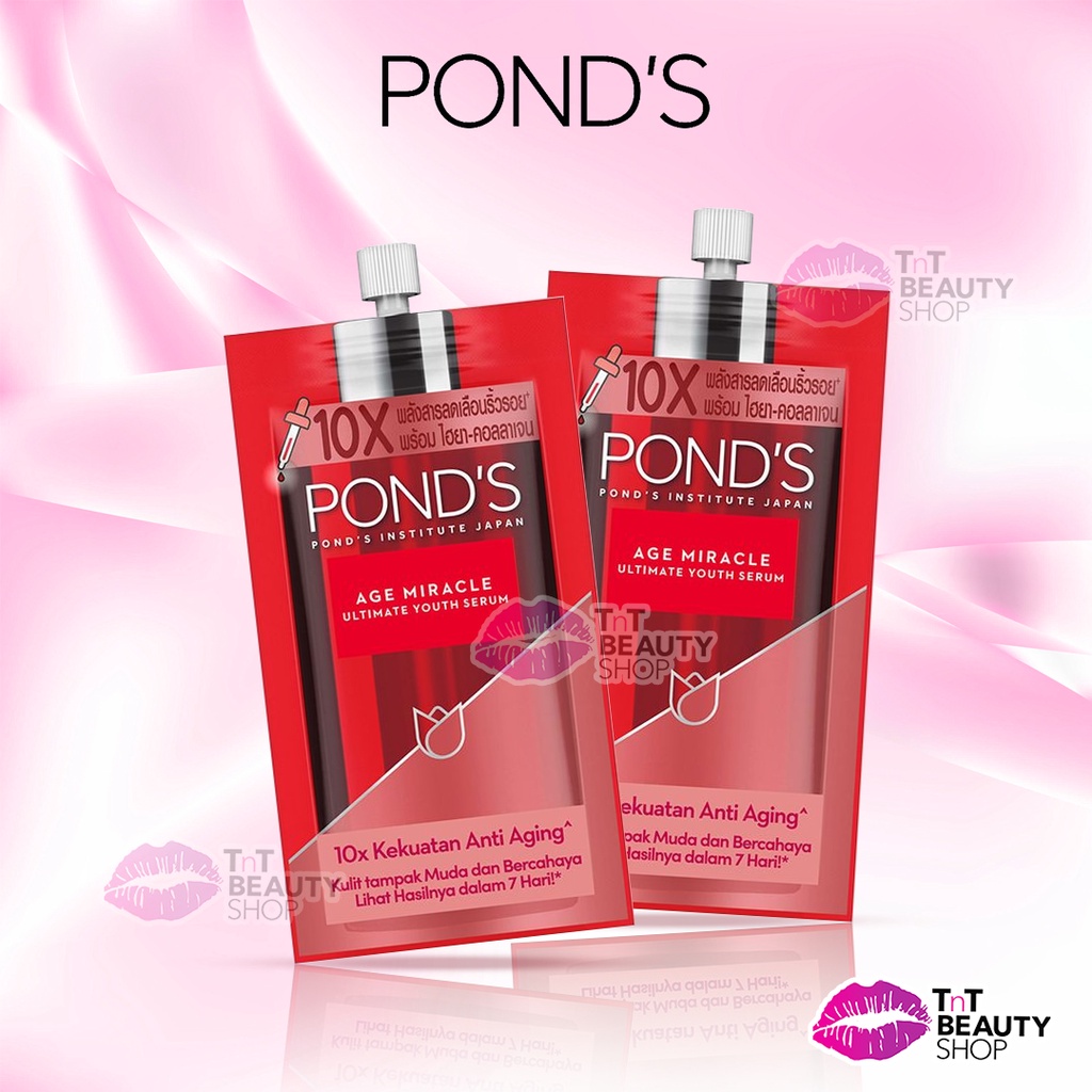 Jual Pond's Age Miracle Ultimate Youth Anti Aging Serum Sachet - 7gr ...