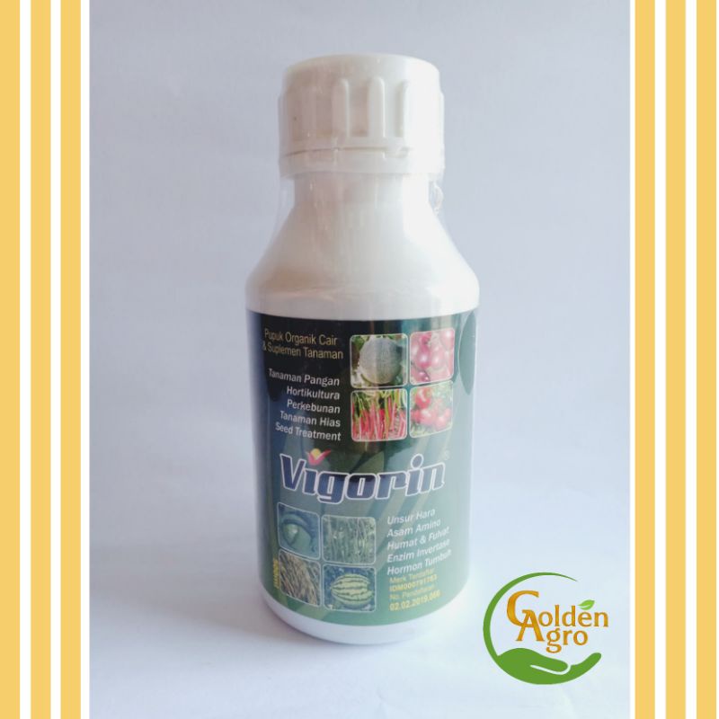Jual VIGORIN PUPUK ORGANIK CAIR 500ML ML KANDUNGAN UNSUR HARA LENGKAP ...