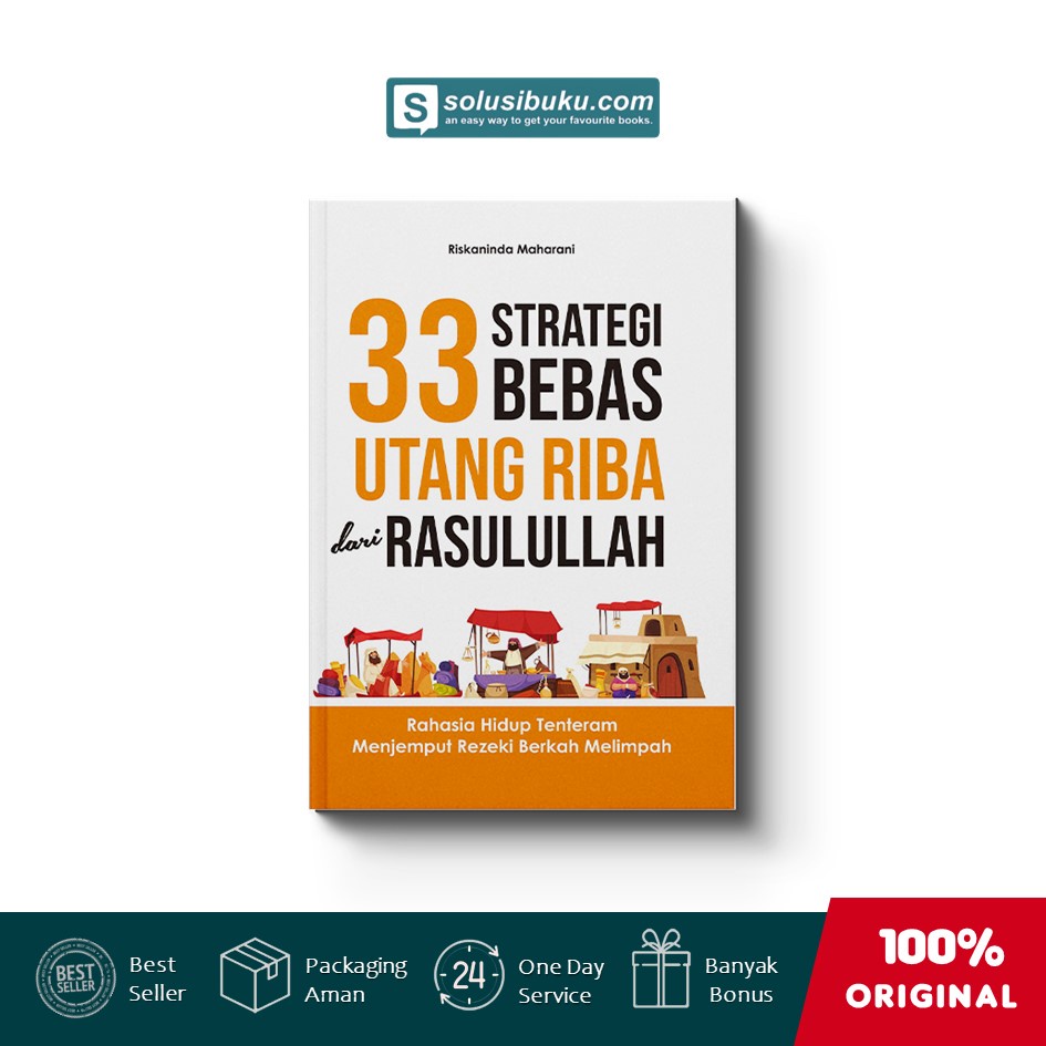 Jual Buku 33 Strategi Bebas Utang Riba Dari Rasulullah (Araska ...