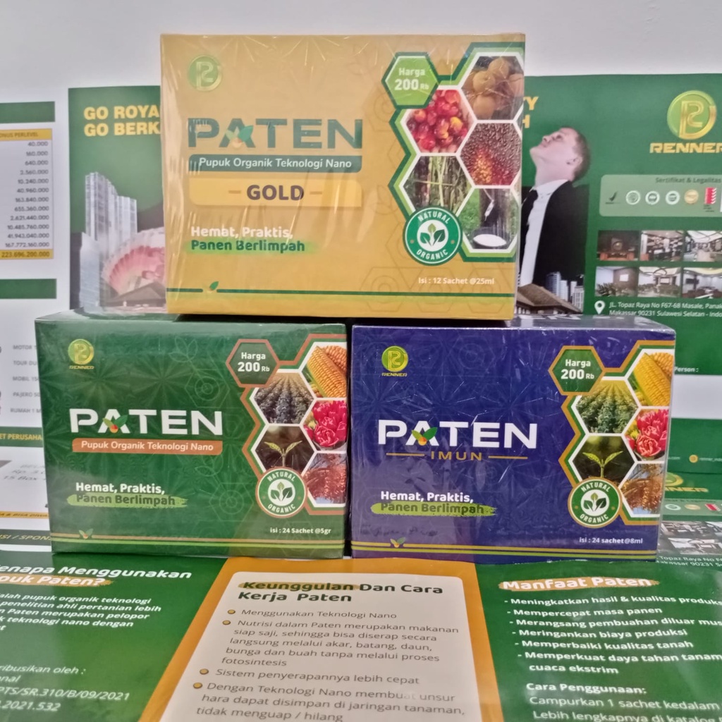 Jual PUPUK ORGANIK TEKNOLOGI NANO 1 BOX ( 24 SACHET ) PUPUK PATEN ...