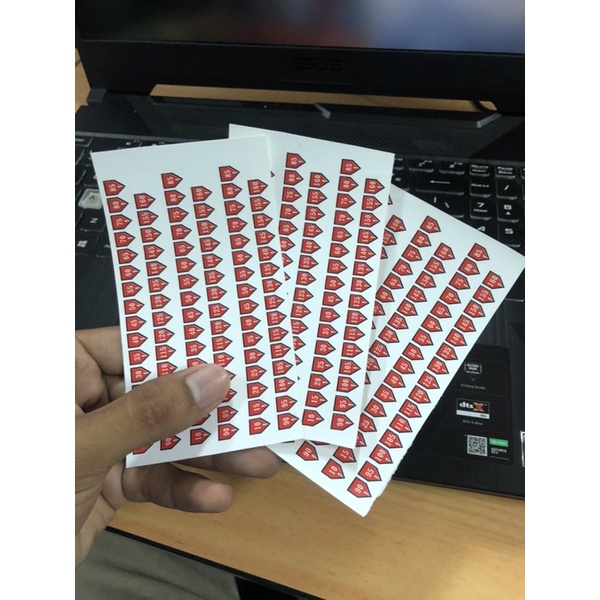 Jual sticker turret tellescope / stiker teleskop/ stiker turet ...