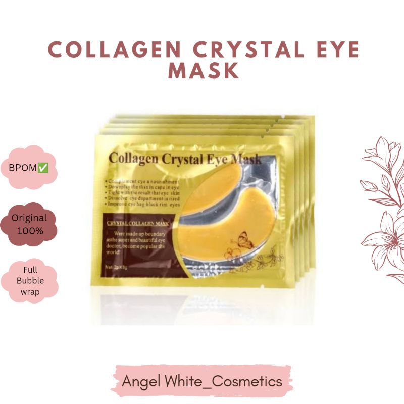 Jual ORIGINAL 100% COLLAGEN CRYSTAL EYE MASK | Shopee Indonesia