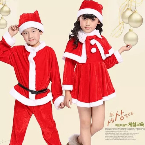 Jual HONEY BJ294 baju 2-10 tahun set santa claus anak kids kostum topi ...