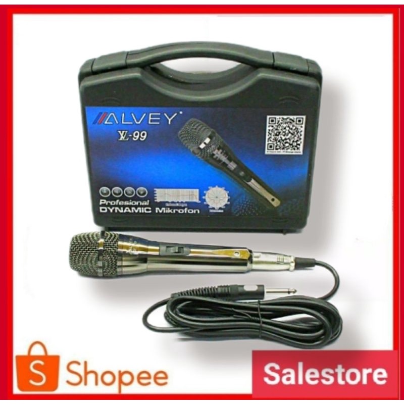 Jual MIC ALVEY LV-99// BETA-58 PRO MICROPHONE KARAOKE | Shopee Indonesia