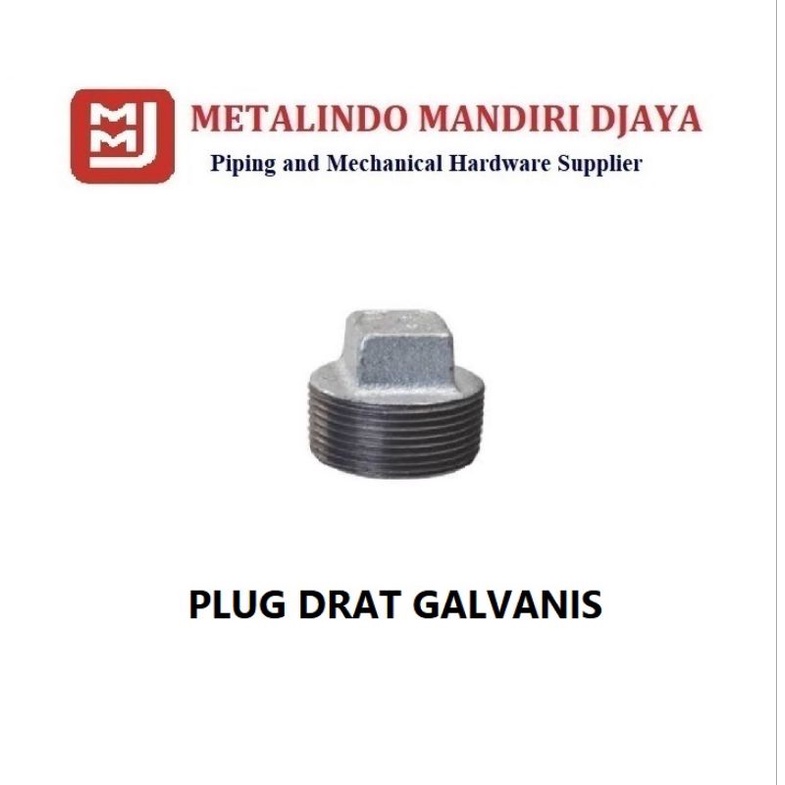 Jual Plug Drat Luar Galvanis 1/2" | Shopee Indonesia