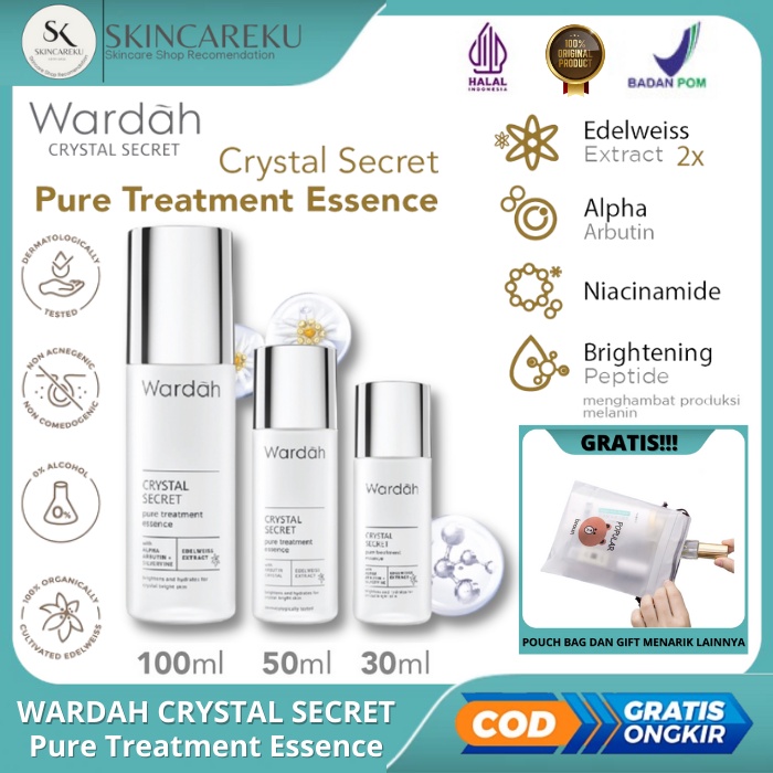 Jual WARDAH Crystal Secret Pure Treatment Essence | Serum Booster ...