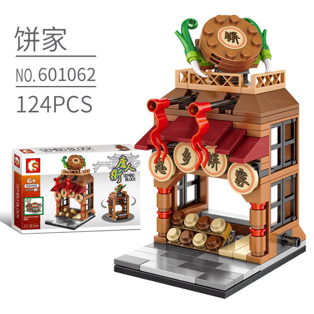 Jual Sembo Chinese Resto 124 PCS 601062 / Sembo Block / Lego / NP4417 ...