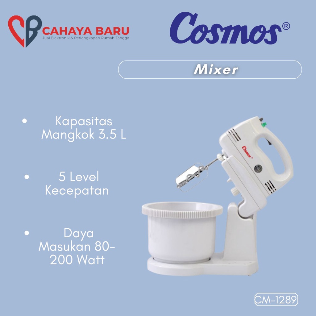 Jual COSMOS MIXER CM-1289 | Shopee Indonesia